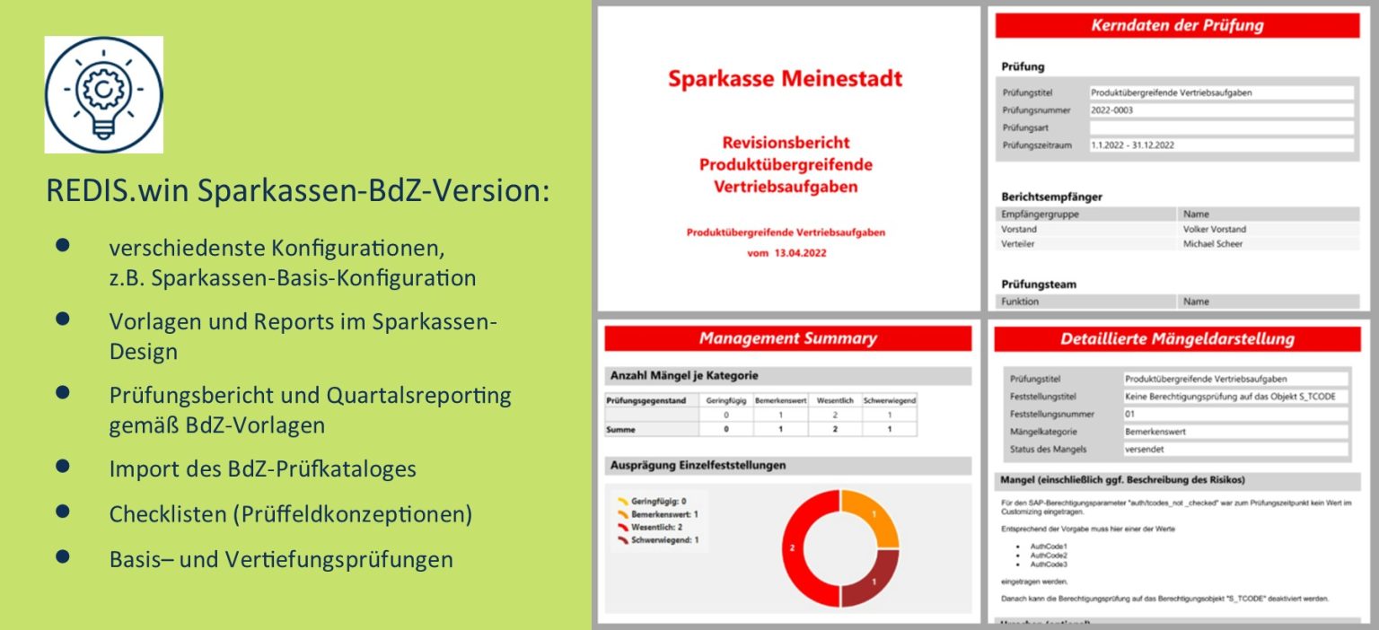 Die Software-Lösung für Ihre Revision – erleben Sie REDIS.win!